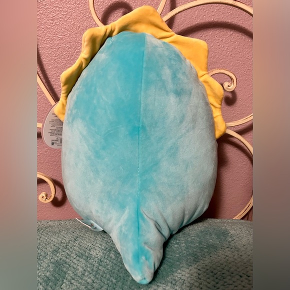 Squishmallows | Toys | Nwt Squishmallows 1 Braedon The Teal Triceratops ...